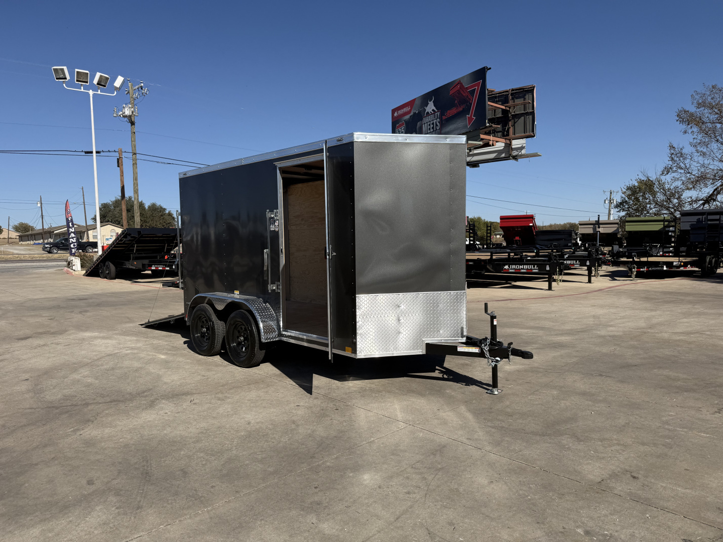 New 2026 Stallion Manufacturing LLC SM6X12 Cargo / Enclosed Trailer for ...