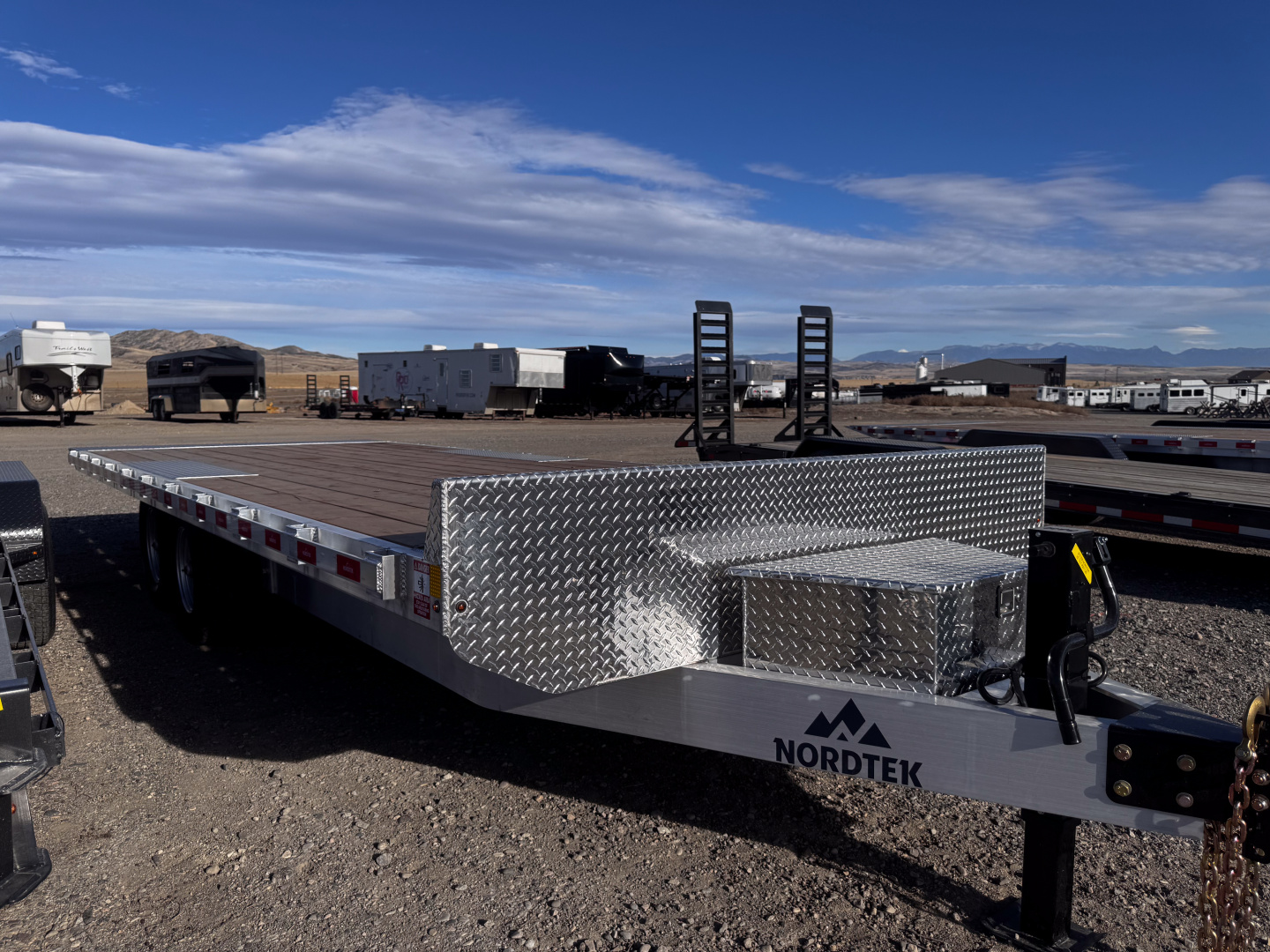 New 2026 NORDTEK 22' Full Tilt Tilt Trailer for sale in Three Forks, MT