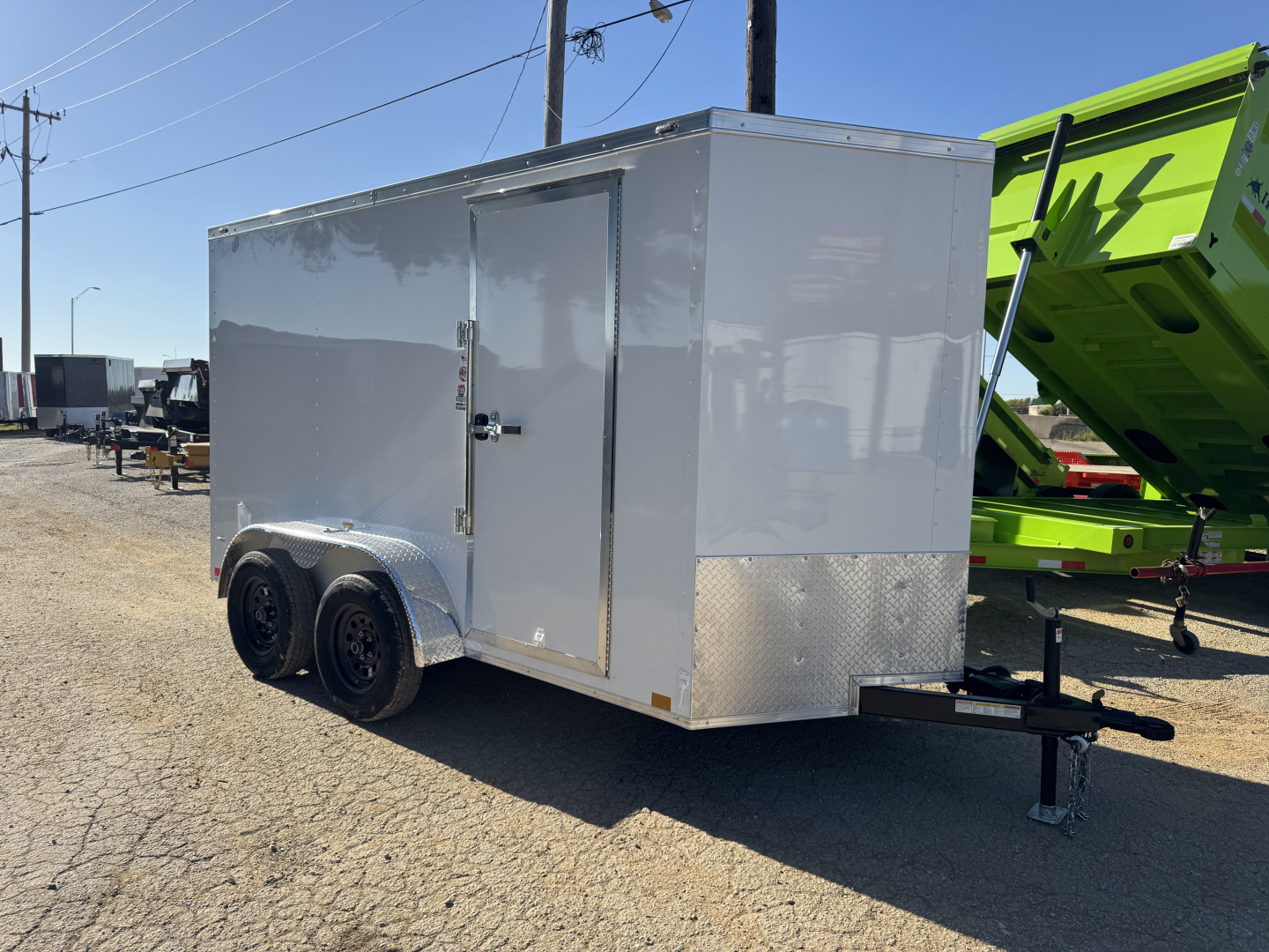 New 2026 Stallion Manufacturing LLC SM 6X12 TA Cargo / Enclosed Trailer ...