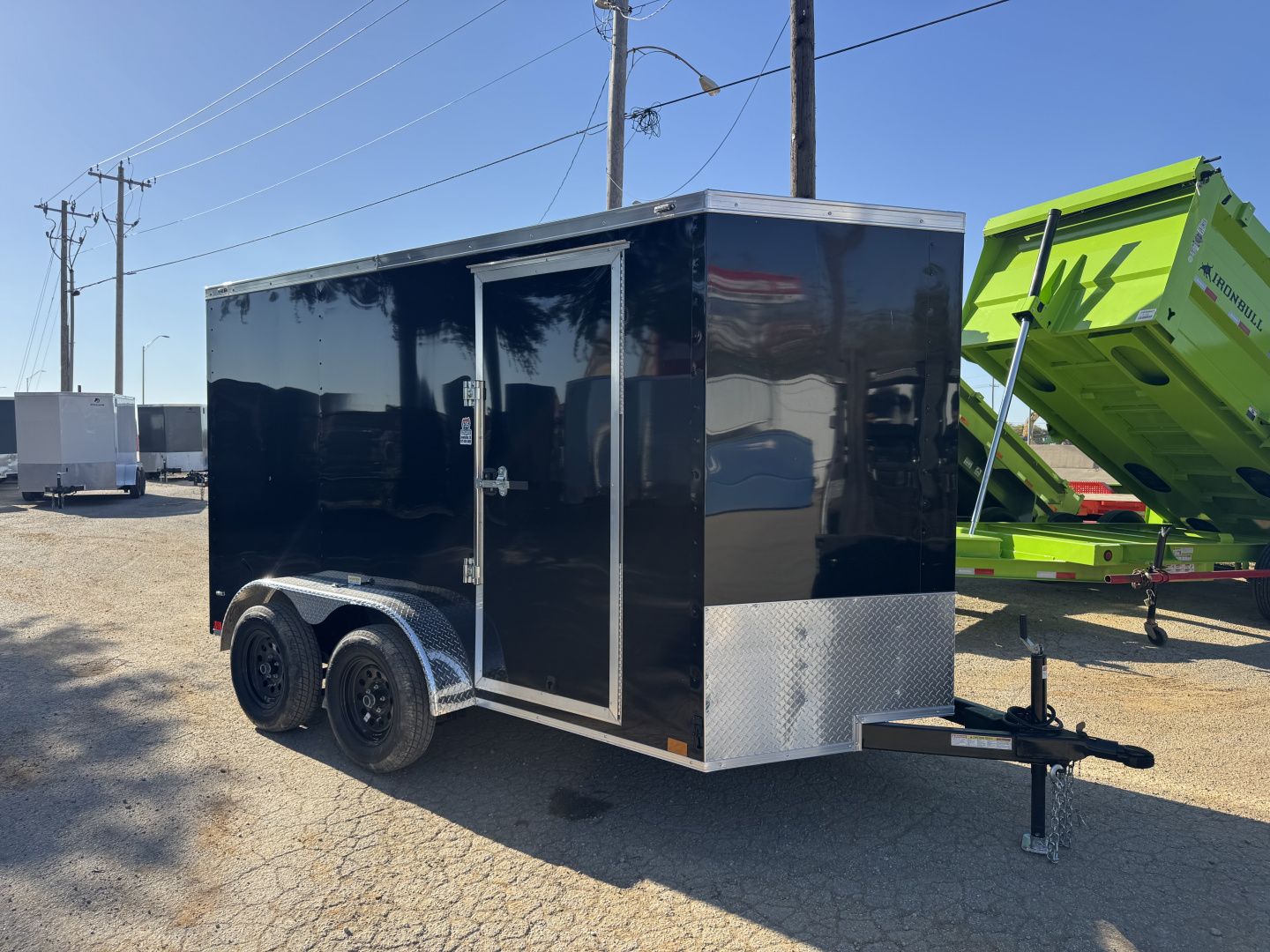 New 2026 Stallion Manufacturing LLC SM 6X12 TA Cargo / Enclosed Trailer ...