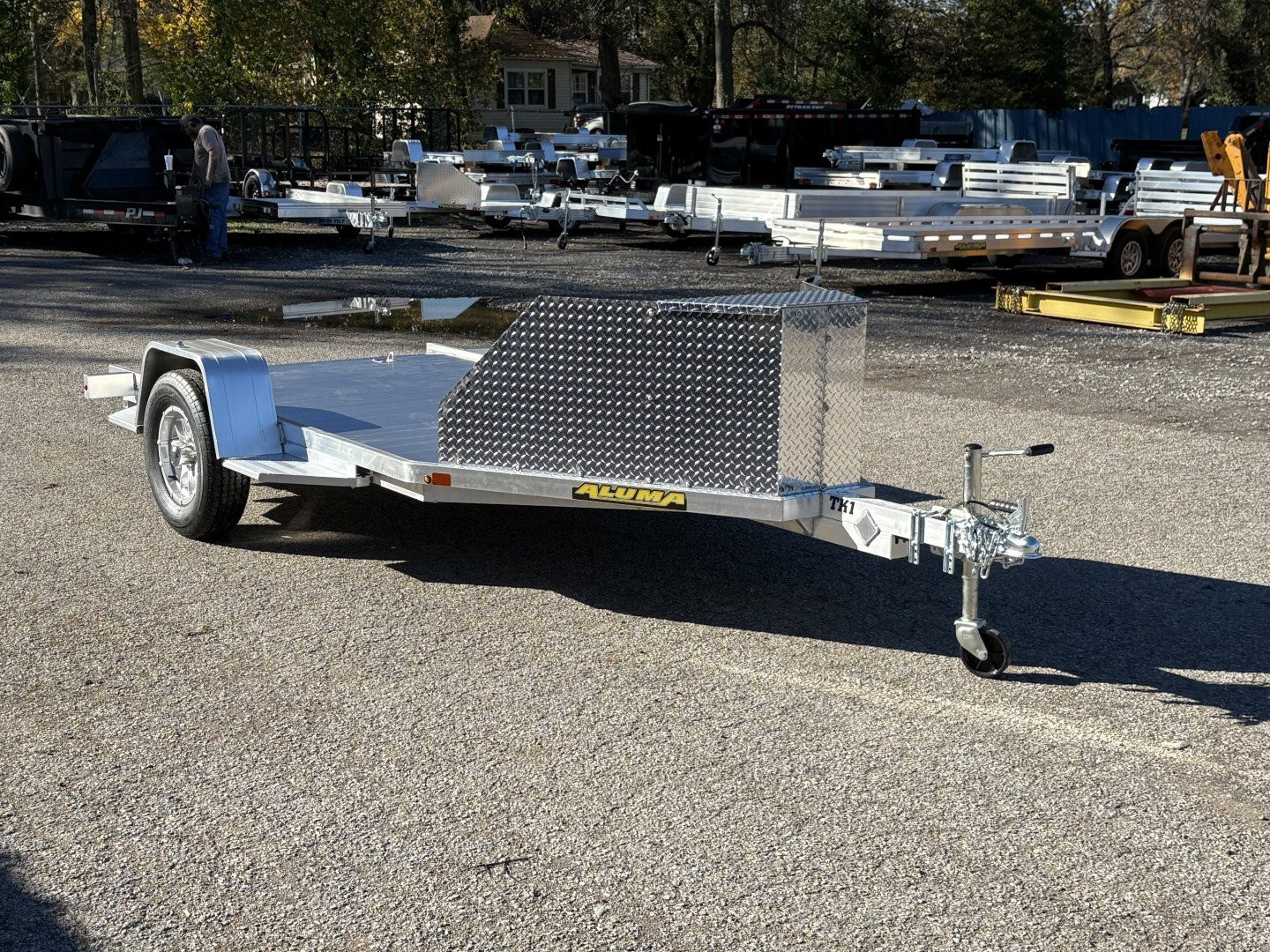 New 2026 Aluma MC210 Motorcycle Trailer for sale in Greenbrier, TN