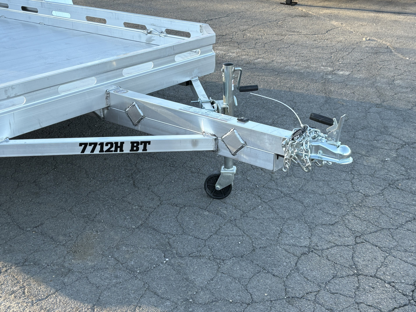 New 2026 Aluma 7712H-S-BT 77" x 12' Aluminum Utility Trailer for sale ...