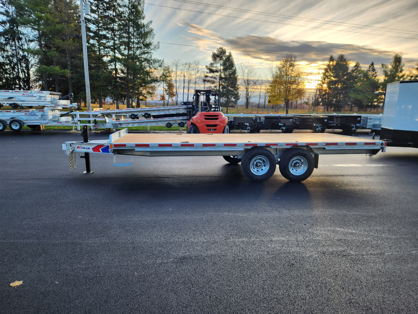 New 2026 K-Trail 8.5X20DKO Equipment Trailer for sale in Penn Yan, NY