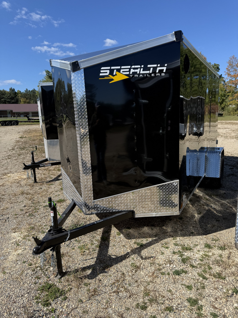 New 2026 Stealth Trailers 6X12 W/RAMP DOOR Cargo / Enclosed Trailer for ...