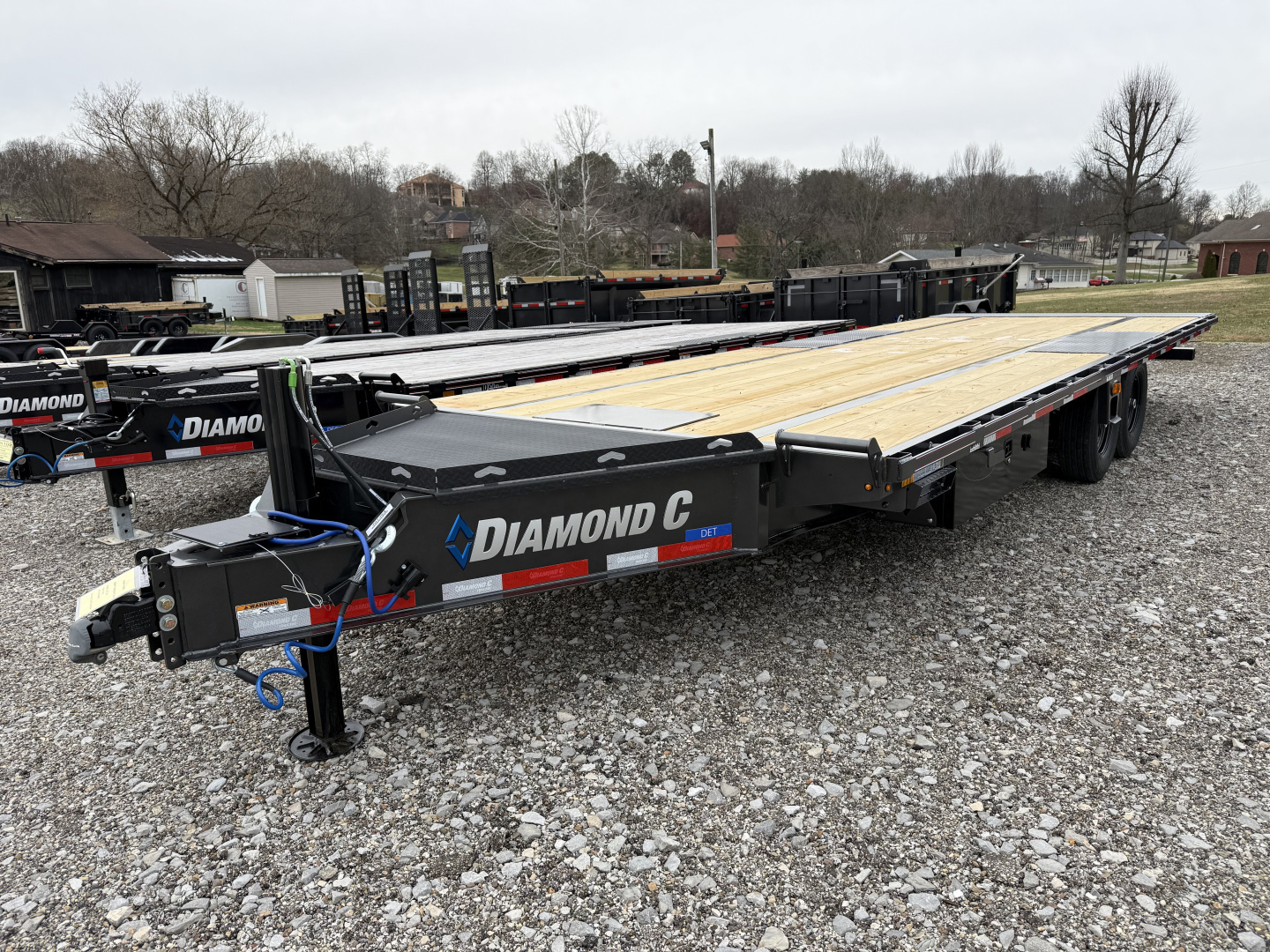 New 2026 Diamond C Trailers DET 207 24X102 Equipment Trailer for sale ...