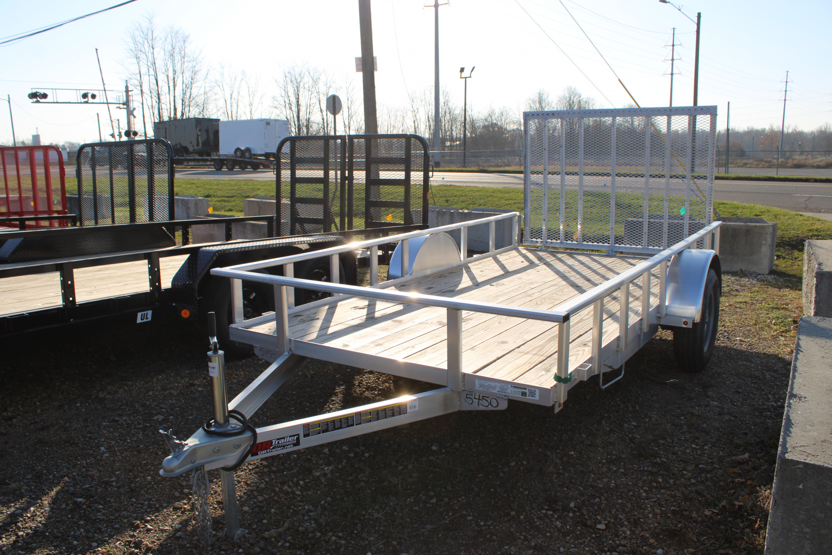 New 2025 Carry-On 6X12 ALUMINUM Landscape Trailer for sale in White ...