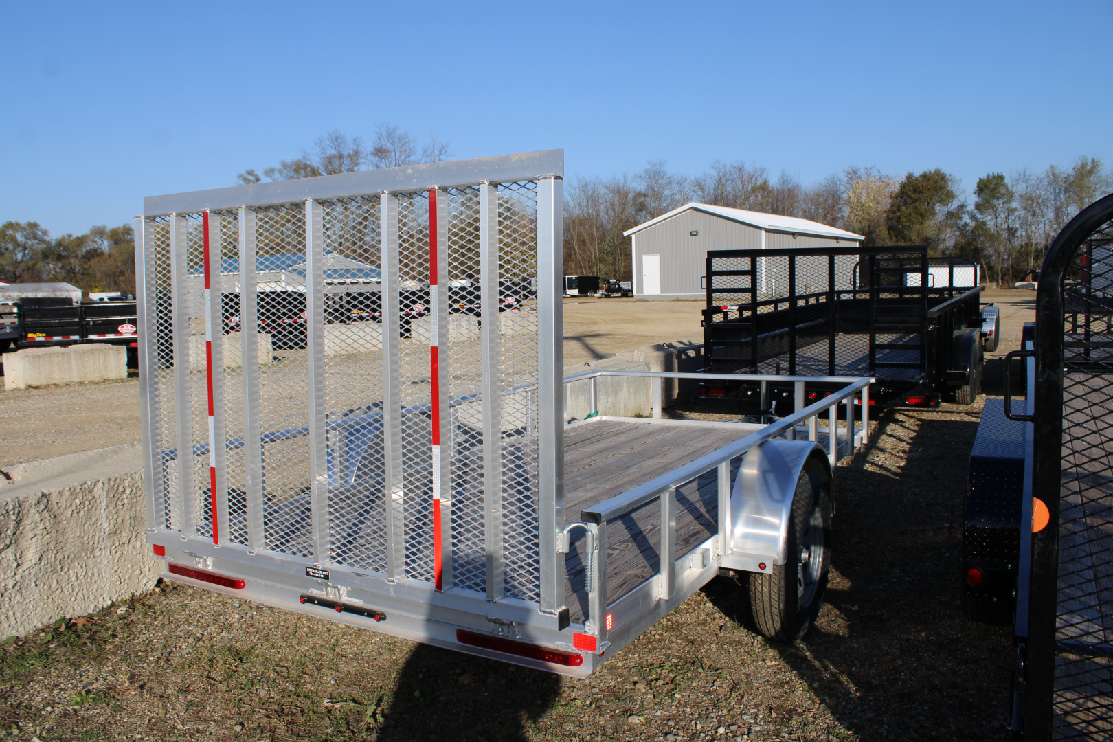 New 2025 Carry-On 6X12 ALUMINUM Landscape Trailer for sale in White ...