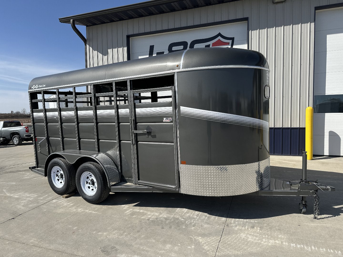 New 2026 S & S Dura Line 6'x6'6"x16' 7k Stock / Stock Combo Trailer for ...