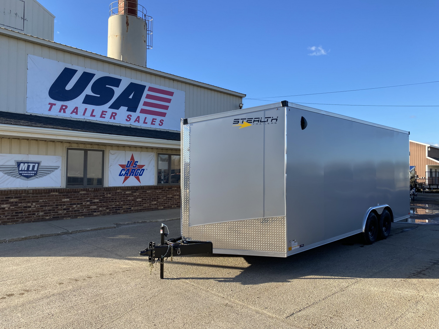 New 2026 Stealth Trailers 8.5x20 Titan 10k w/7ft Int Height Cargo ...