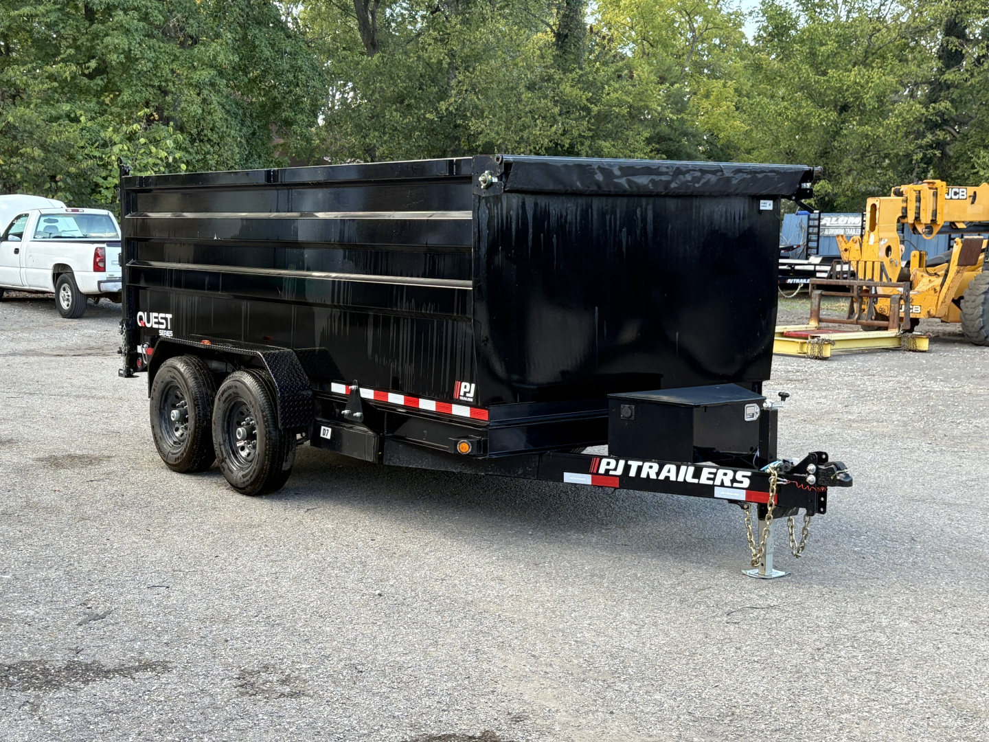 Used 2025 PJ Trailers 83" x 14' (D7) Quest Series 14K Dump - 4' Sides ...