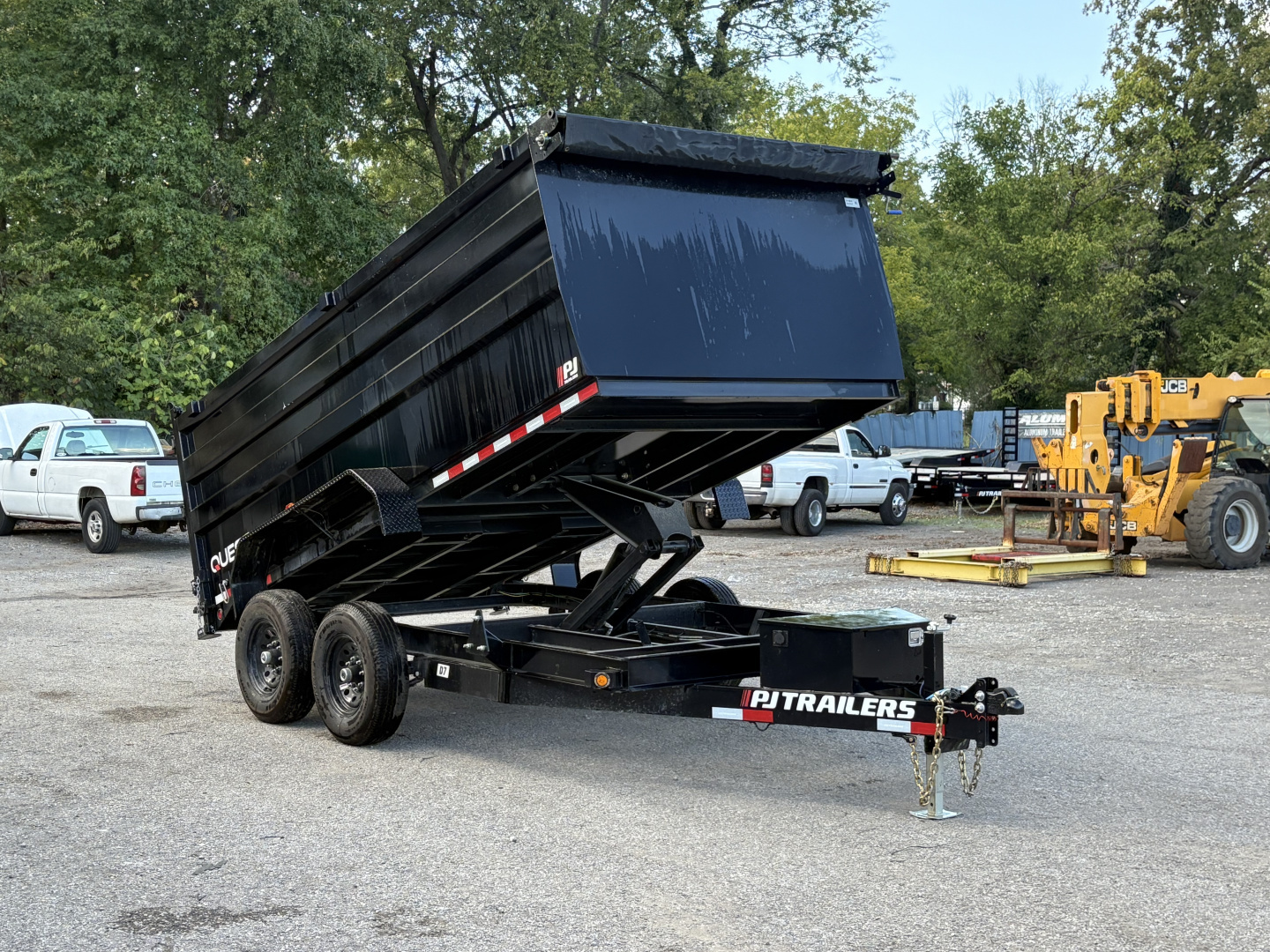 Used 2025 PJ Trailers 83" x 14' (D7) Quest Series 14K Dump - 4' Sides ...