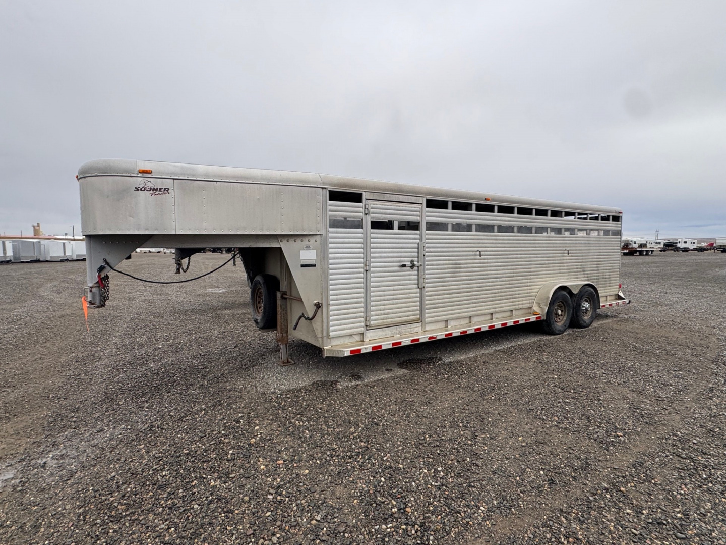 Used 2001 Sooner 24 Stock Trailer For Sale In Three Forks Mt