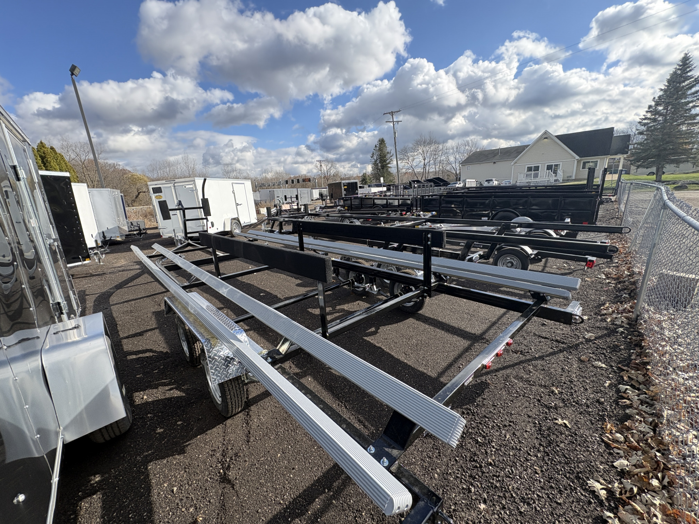 New 2026 Wolverine 24FT TAB AS PONTOON Boat Trailer for sale in ...