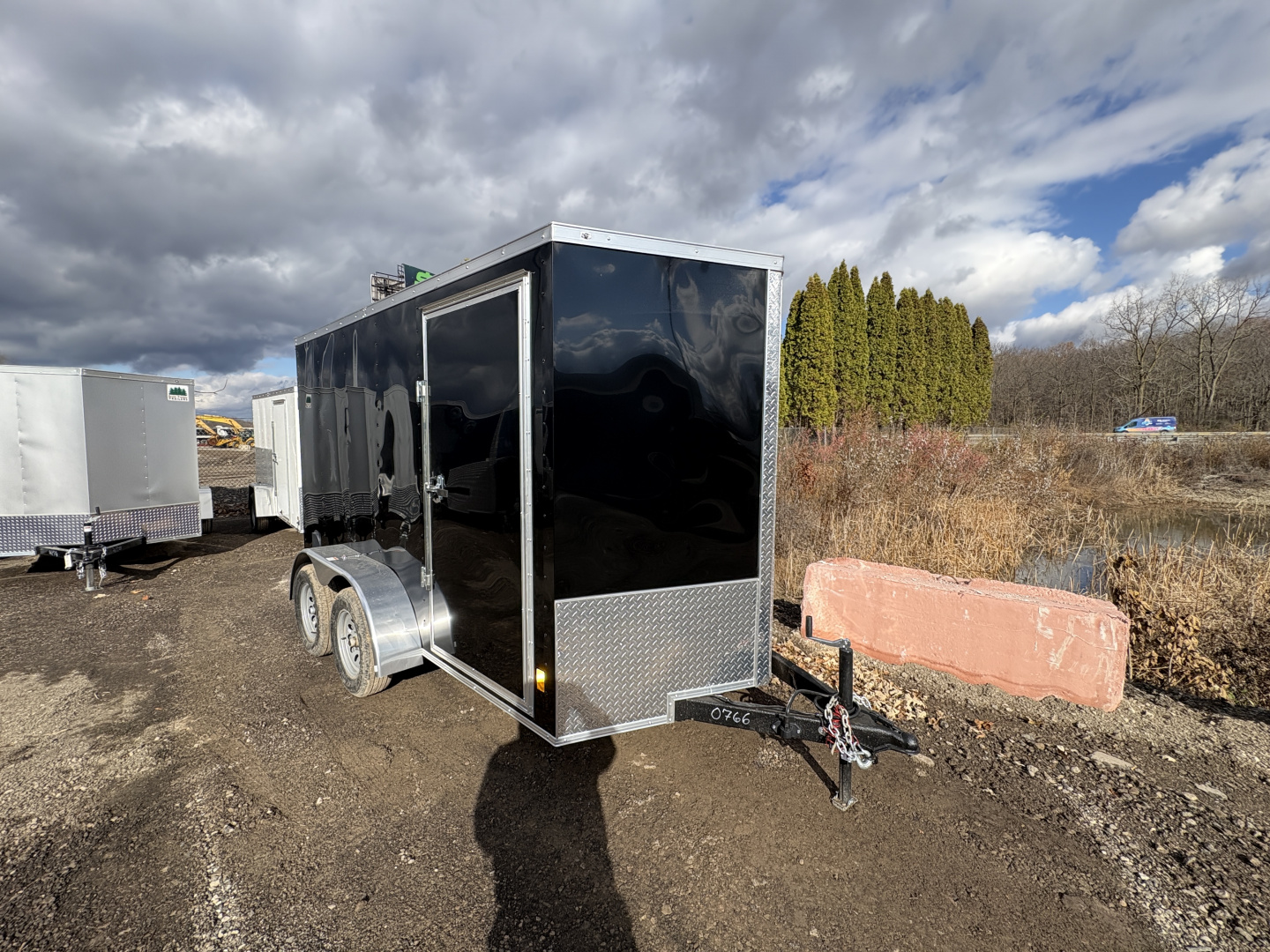 New 2026 Darkhorse Cargo 6X12 TA (6'6 INT HT.) Cargo / Enclosed Trailer ...