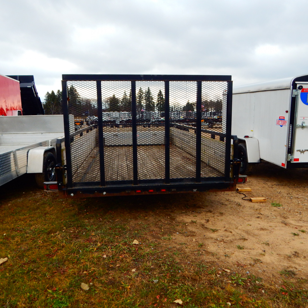 Used 2016 Sure-Trac 7x14 7k 3 Board Utility Trailer