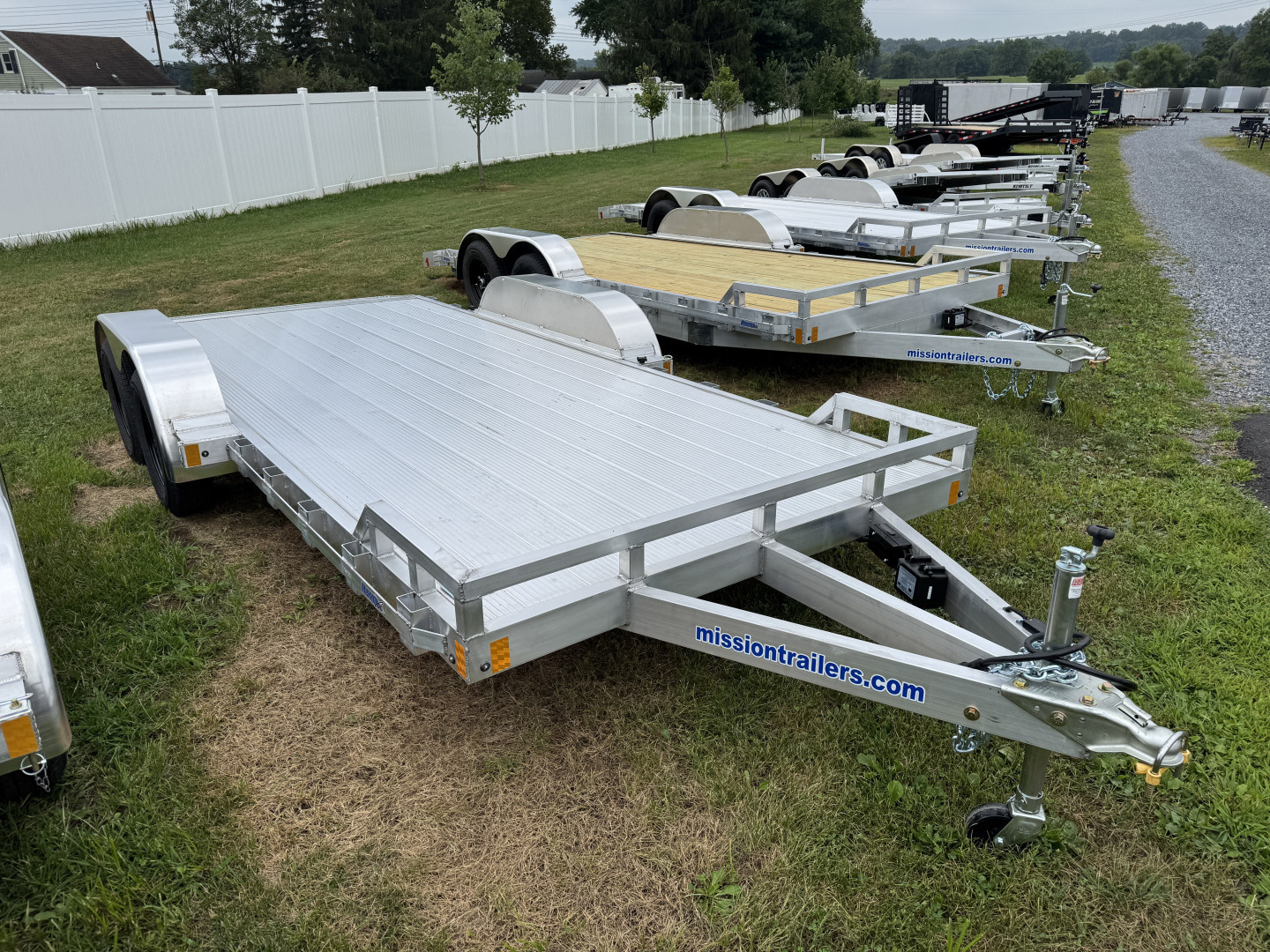 New 2026 Mission 2026 MOCH8X20 AL 7K Aluminum Deck Car Hauler for sale ...