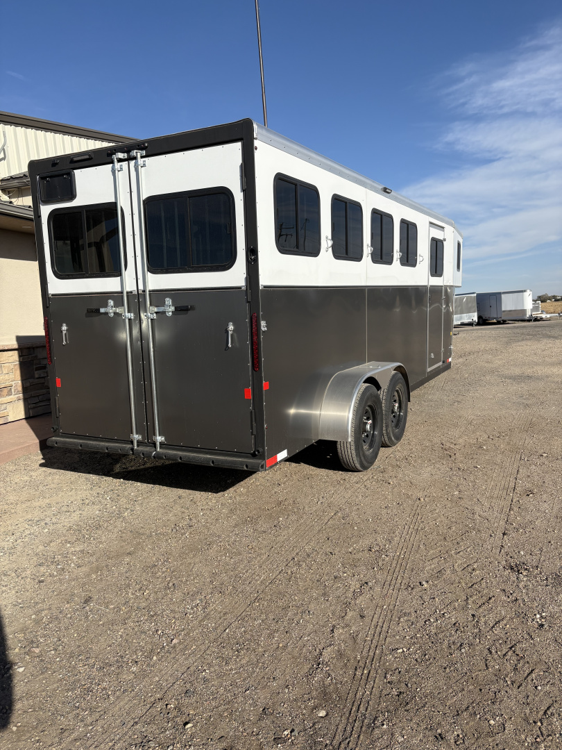 New 2025 Rover Trailers TETON GOOSENECK 4 Horse Trailer
