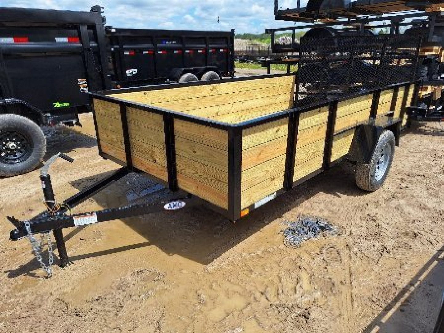 New 6.4X12 AMO WOODSIDE LANDSCAPE TRAILER for sale in Edmore, MI