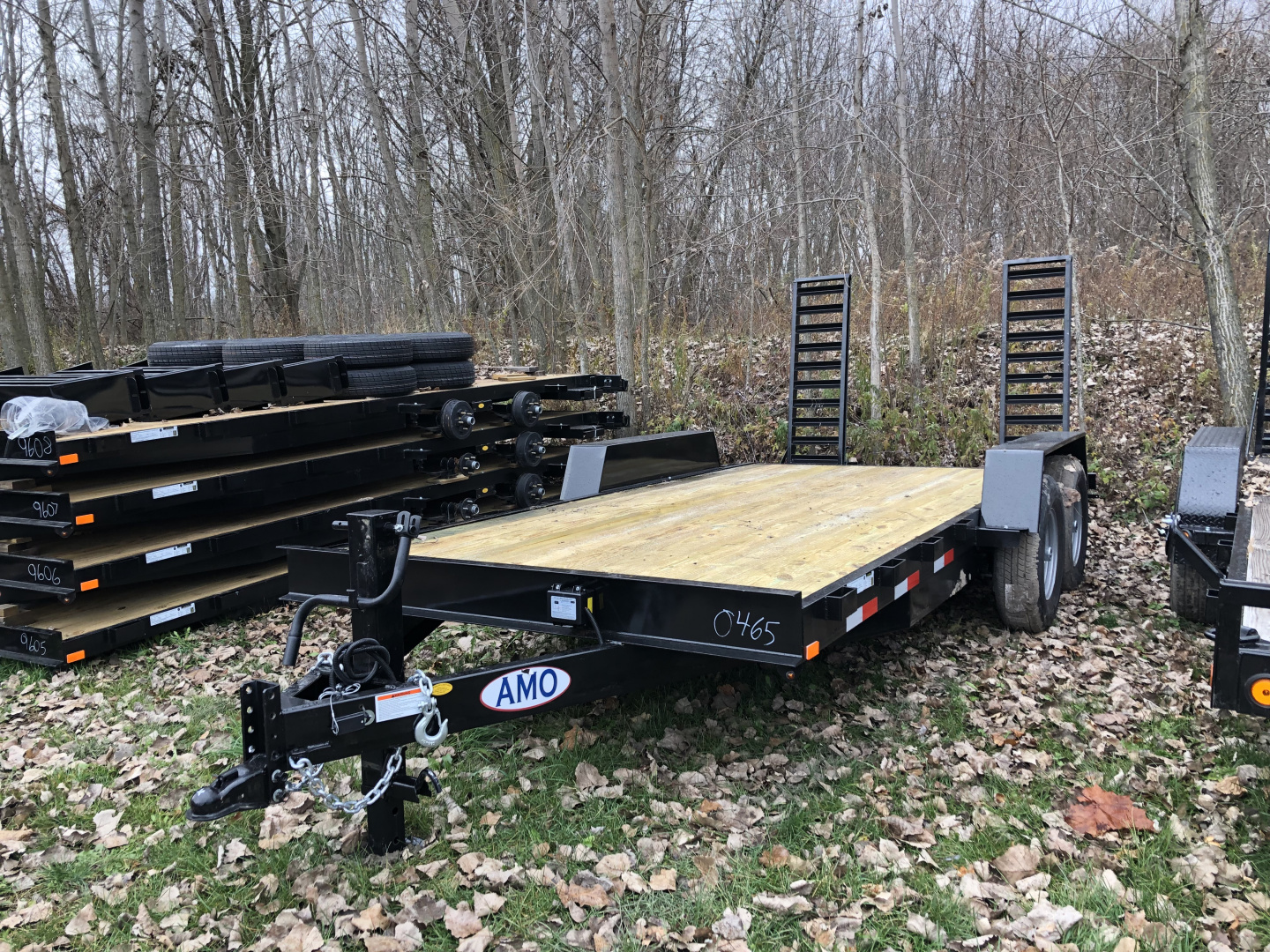 New 2026 AMO 16' 14K Equipment Trailer for sale in Lake Odessa, MI