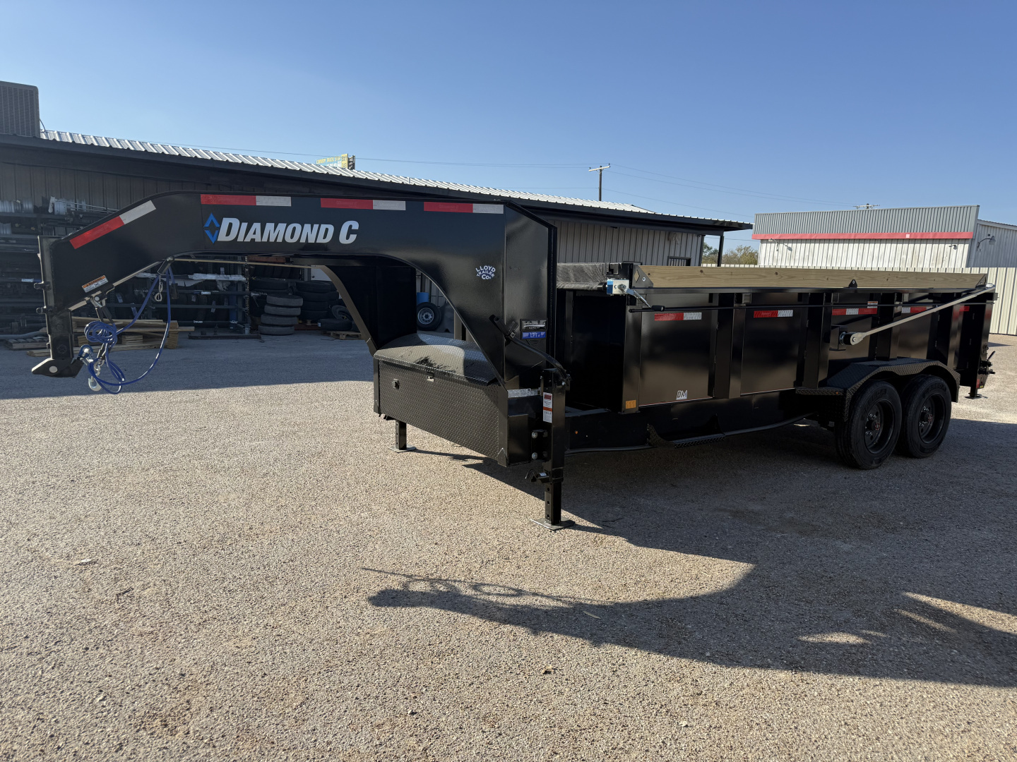 New 2026 Diamond C Trailers LPT208 16X81 GN Dump Trailer for sale in ...