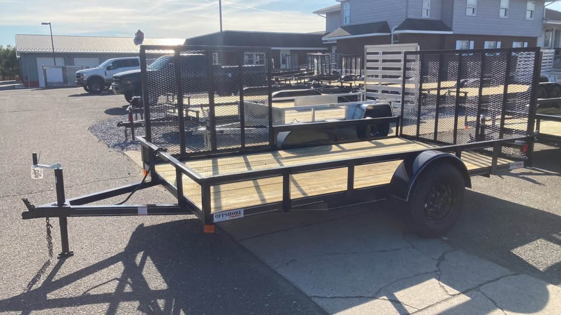 New 2026 P & T Trailers 6.5x12 side gate Utility Trailer for sale in ...