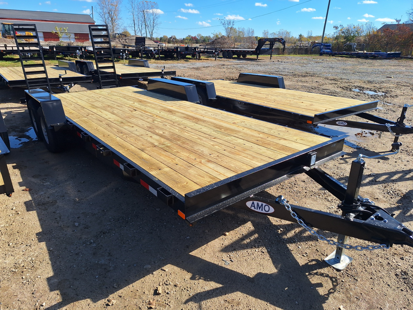 New 2026 AMO 82x20 10K Equipment Trailer for sale in New Boston, MI