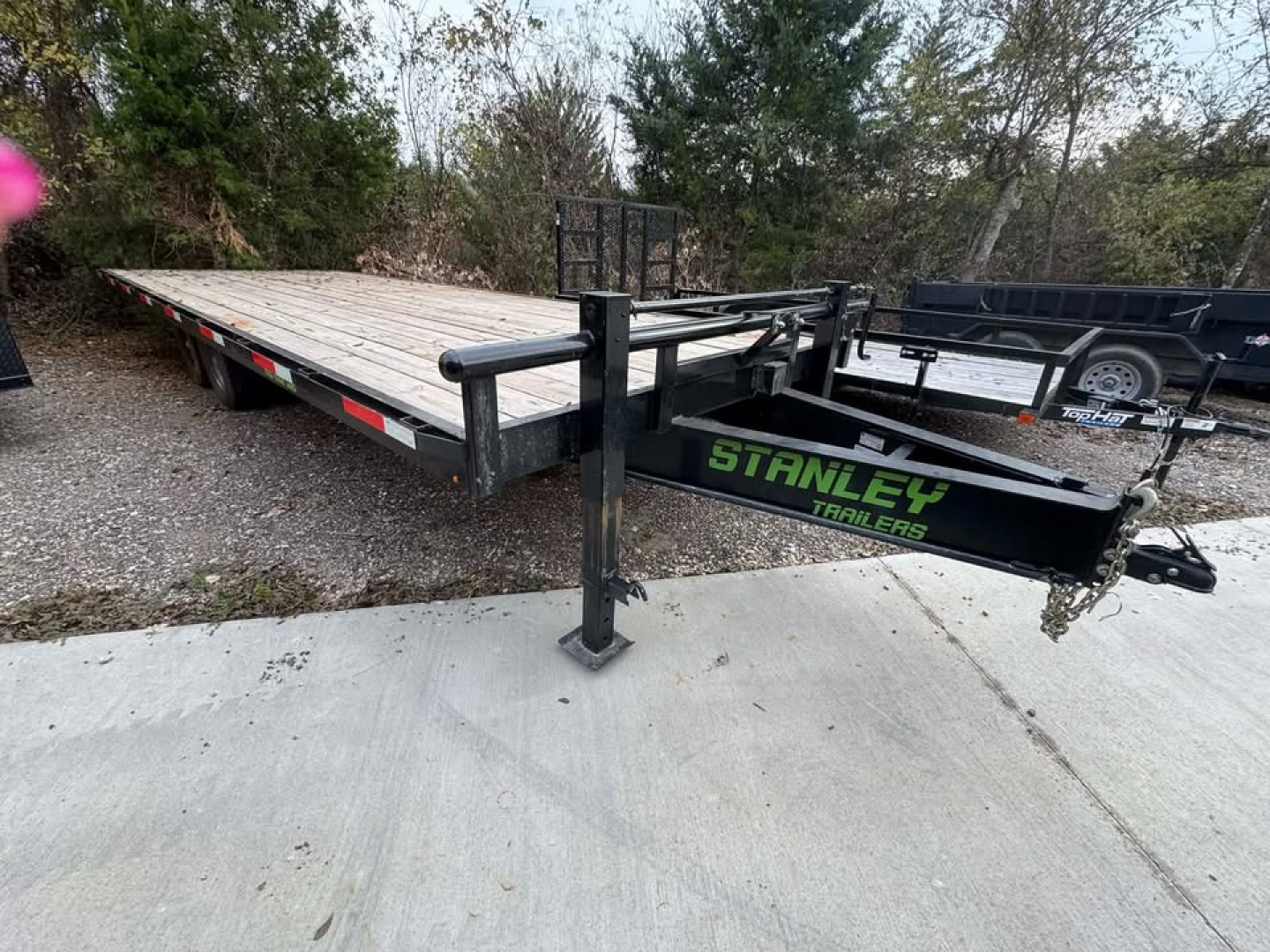 Used USED 2024 Stanley Trailers 102X24 DECK OVER TRAILER HEAVY DUTY 14K ...