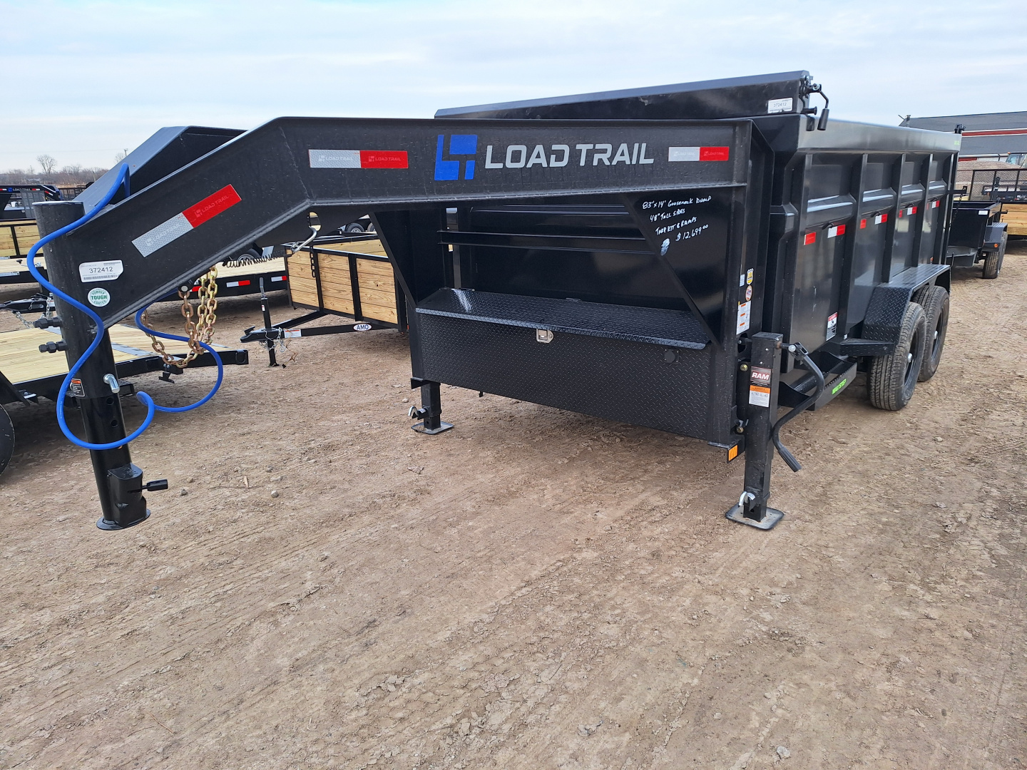 New 2026 Load Trail 83x14 Gooseneck Dump Trailer W/48" Sides for sale ...