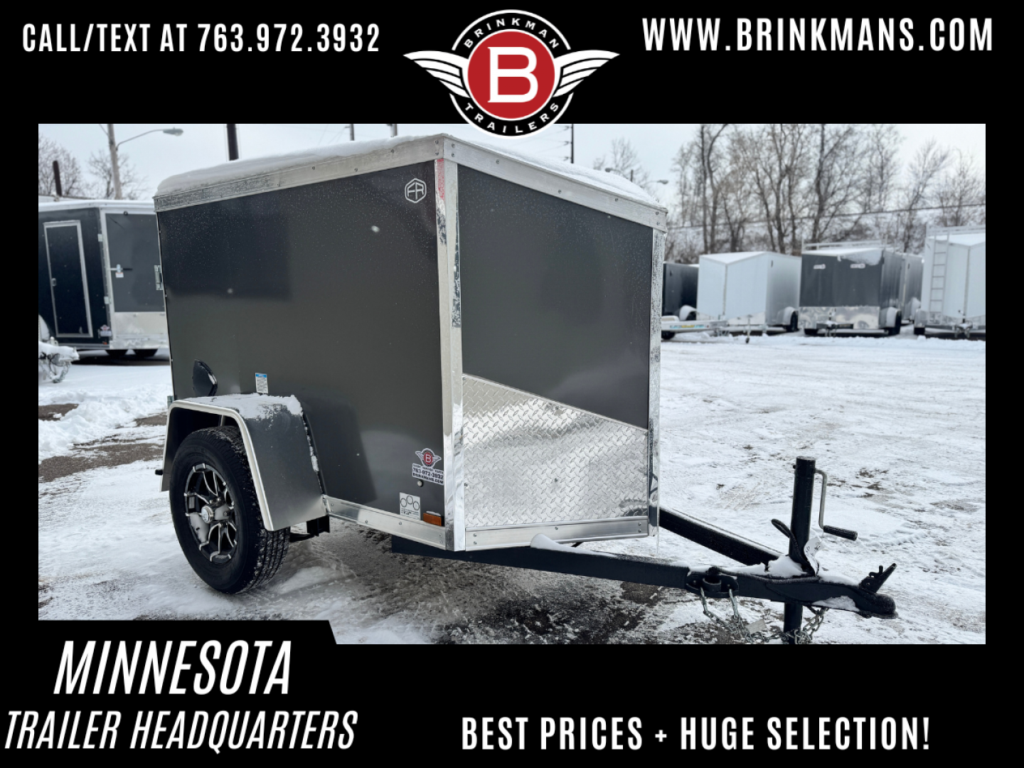 New 2026 US Cargo 4X6 Cargo / Enclosed Trailer - SWING DOOR! for sale ...