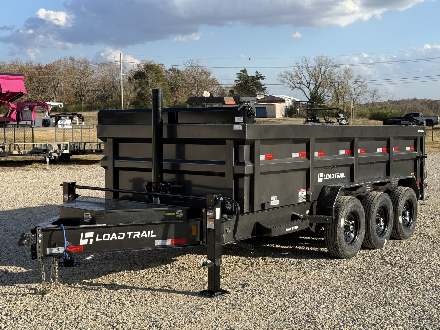 New 2026 Load Trail DG 83x16 Dump Trailer Gooseneck Telescopic 7 Gauge ...