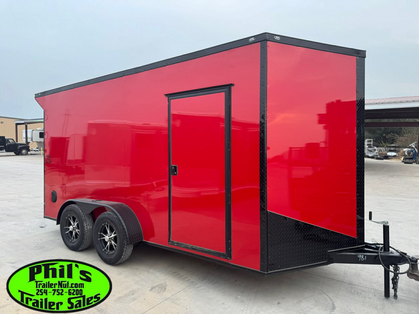 New 7X14 ENCLOSED TRAILER Cargo / Enclosed Trailer UPGRADED .080 ...