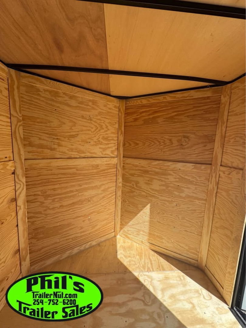 New 7X12 Cargo / Enclosed Trailer REAR WING WITH LOADING LIGHTS ...