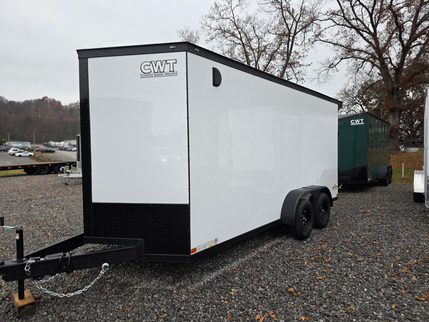 New 2026 Covered Wagon Trailers 7X16 TA2 POLY 7' REAR SPOILER Cargo / Enclosed Trailer for sale ...