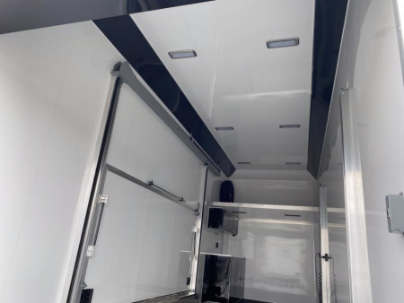 New 2025 ATC ROM 800 28 FT ALUMINUM STACKER TRAILER WITH ESCAPE DOOR ...