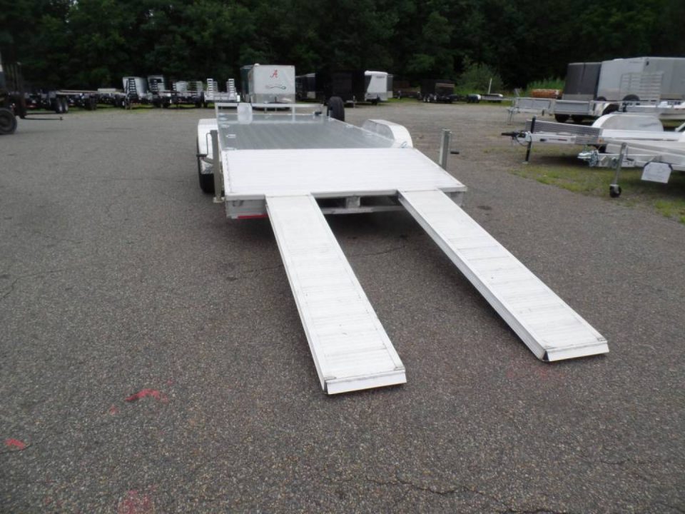 New Open Car Trailer 20 ft. long deck, 9,990 lb. GVWR, ALL ALUMINUM ...