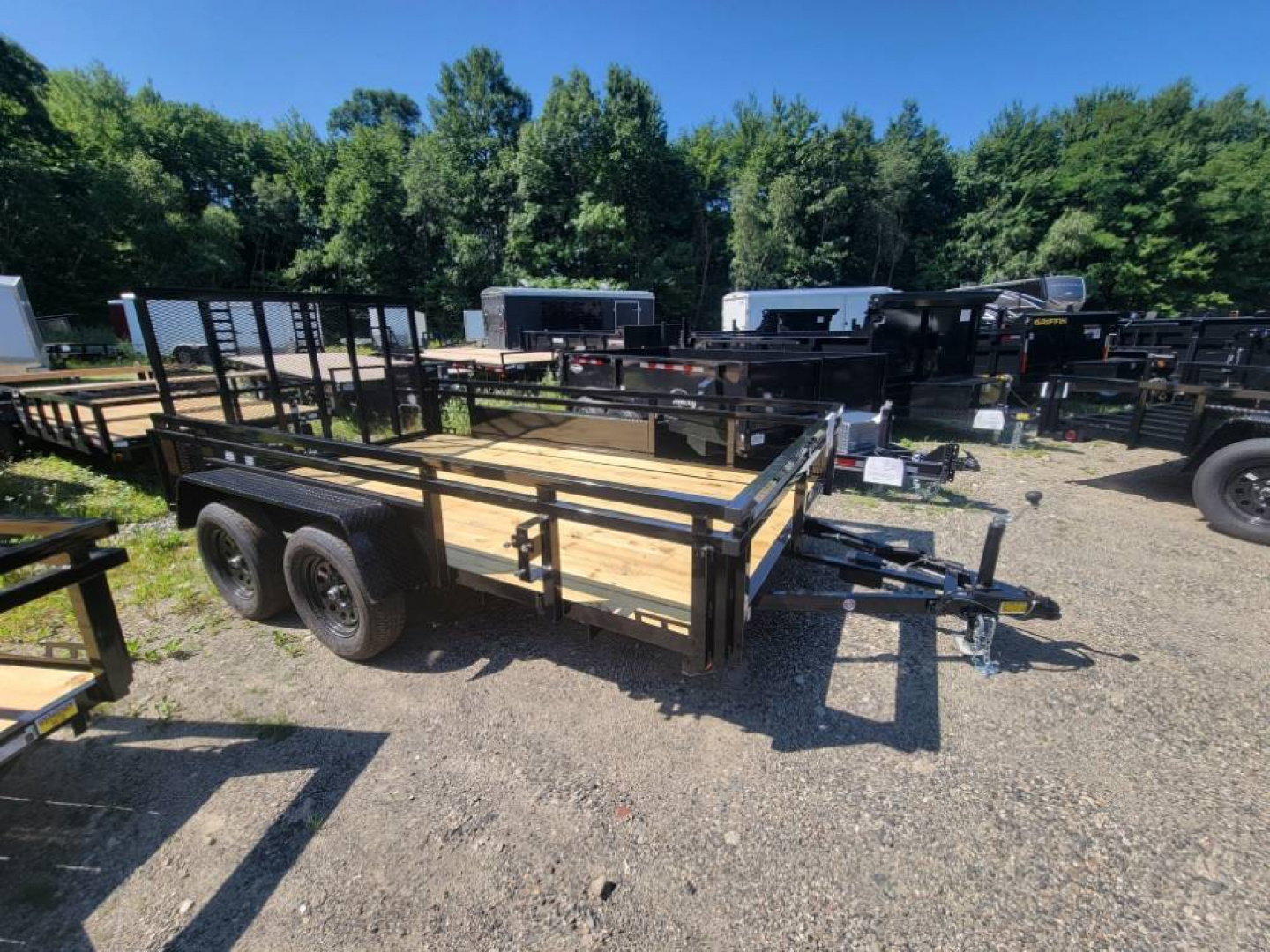 New 7 X 12 Open Landscape / Utility Trailer , 7,000 lb. GVWR for sale ...