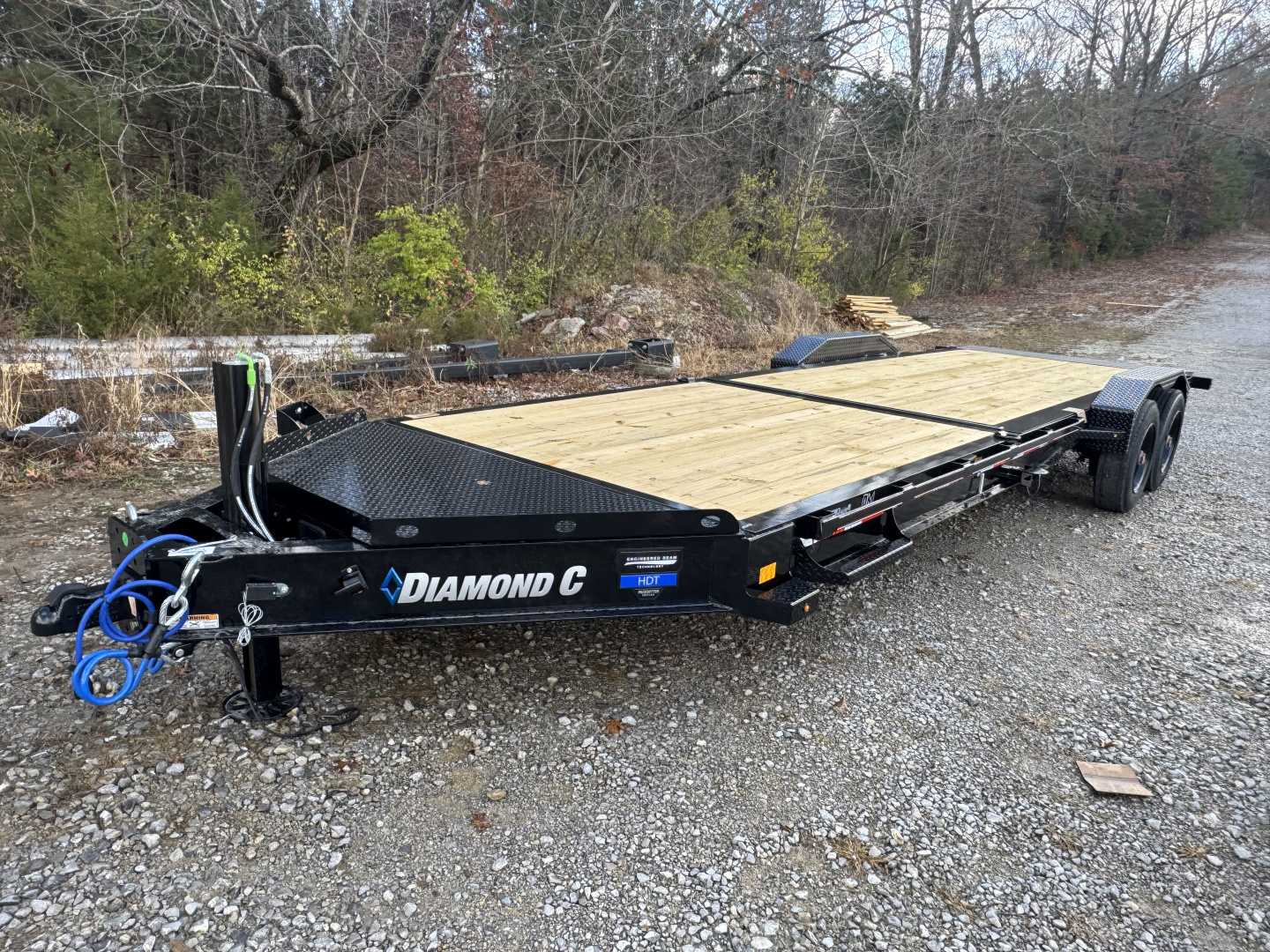 New 2026 Diamond C HDT210 Tilt Trailer, PACESETTER EDITION, HYD JACK ...