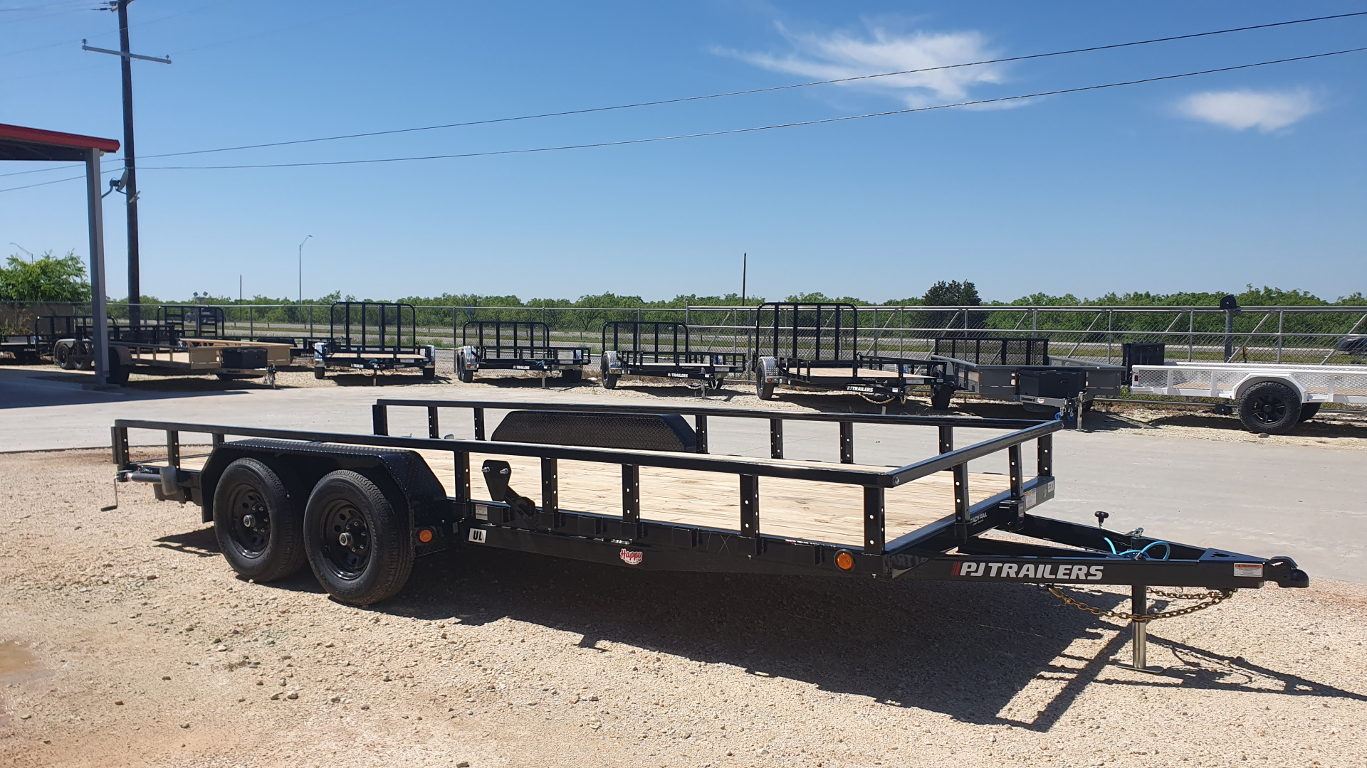 New 2026 PJ 83"x18' Tandem Axle Utility Trailer - UL for sale in ...