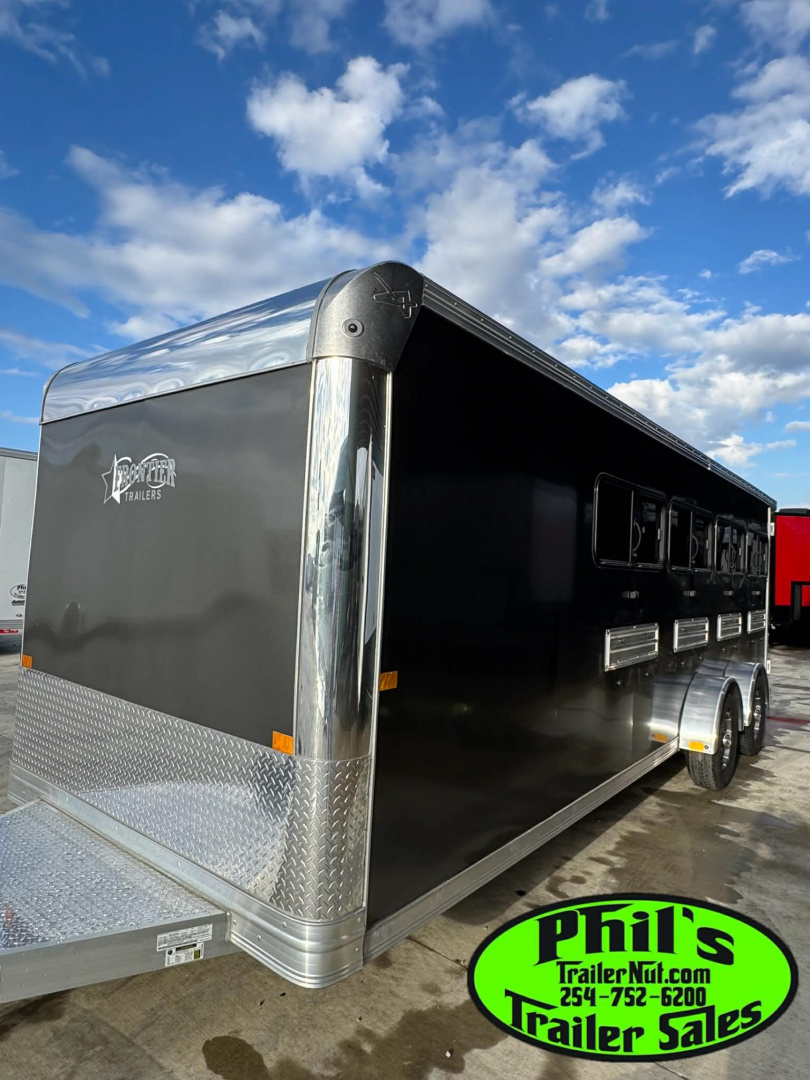 New 2026 Frontier Trailers 8 PEN LOW PRO LIVE STOCK TRAILER WITH AC PiG ...