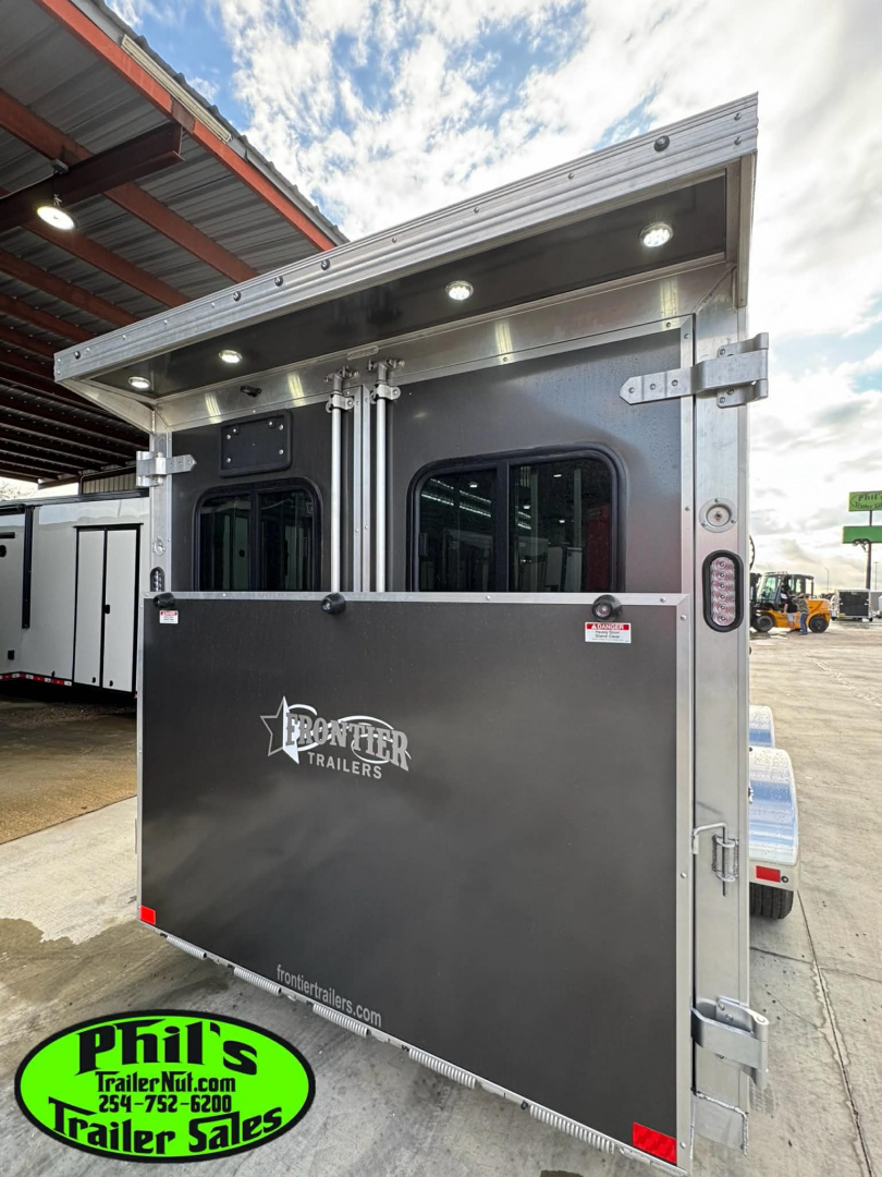 New 2026 Frontier Trailers 8 PEN LOW PRO LIVE STOCK TRAILER WITH AC PiG ...