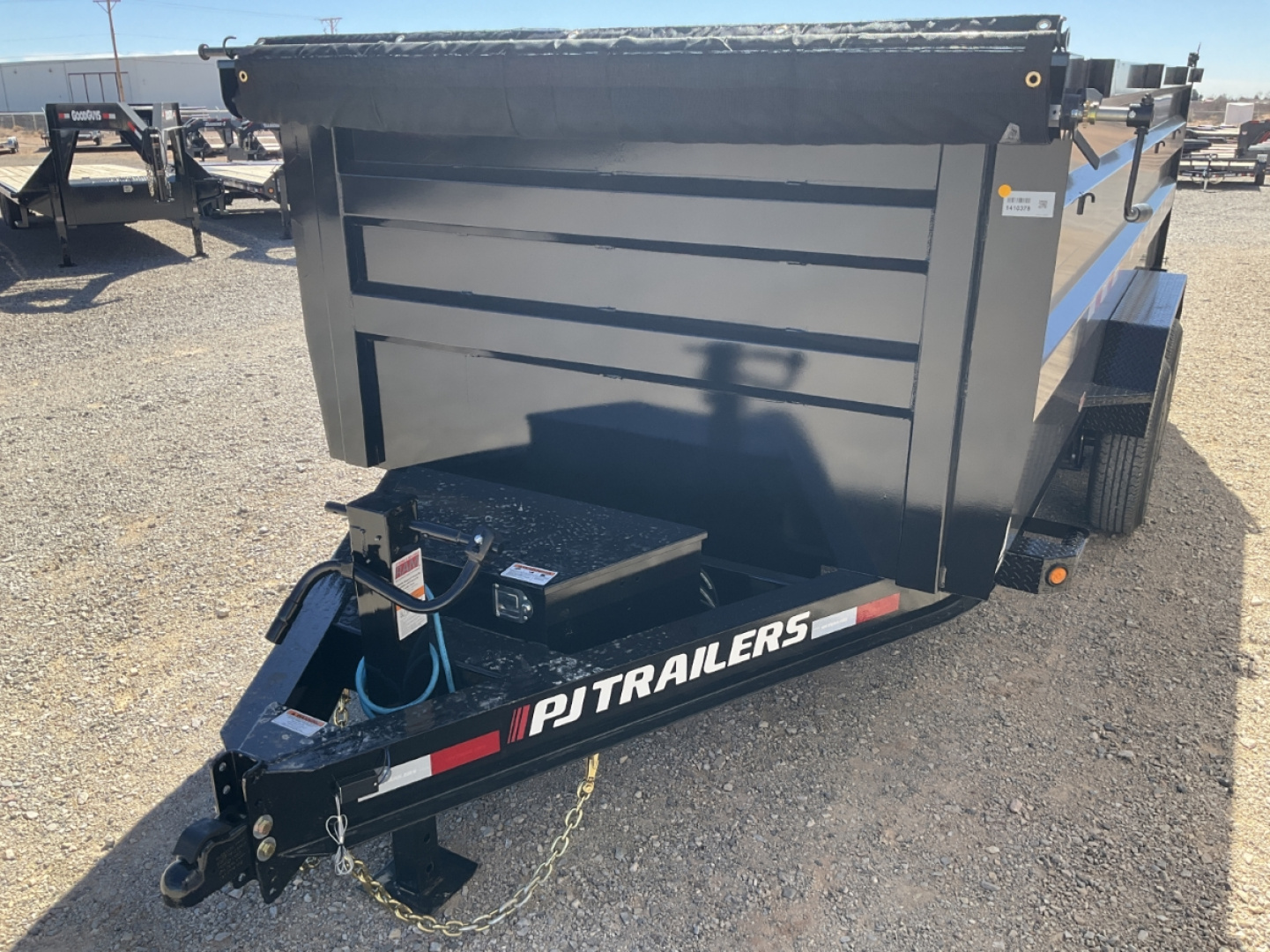 New 2026 PJ 83"x16' BP Tandem Axle Low Pro High Side Dump w/ 48" Sides ...