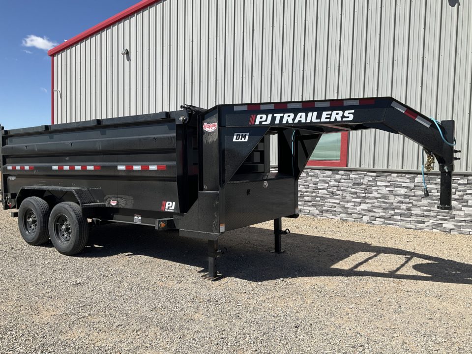 New 2026 PJ 83"x14' GN Tandem Axle Low Pro High Side Dump w/ 48" Sides ...