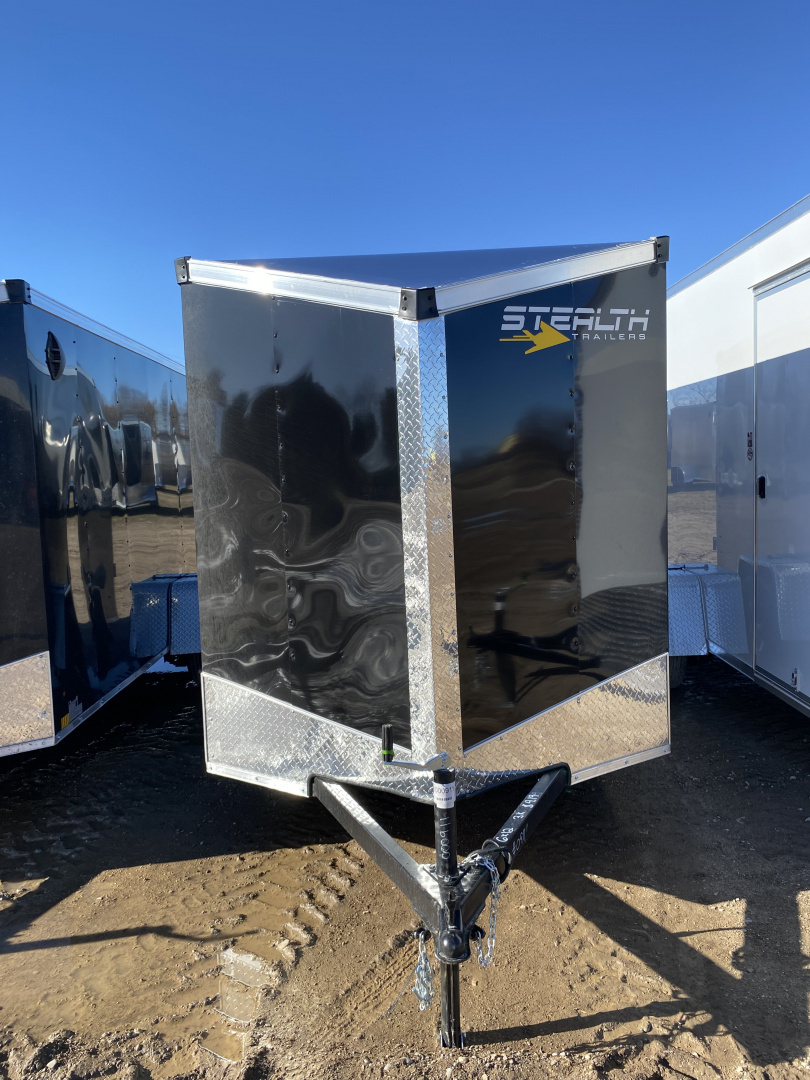 New 2026 Stealth Trailers 6X12 BLACK Cargo / Enclosed Trailer for sale ...