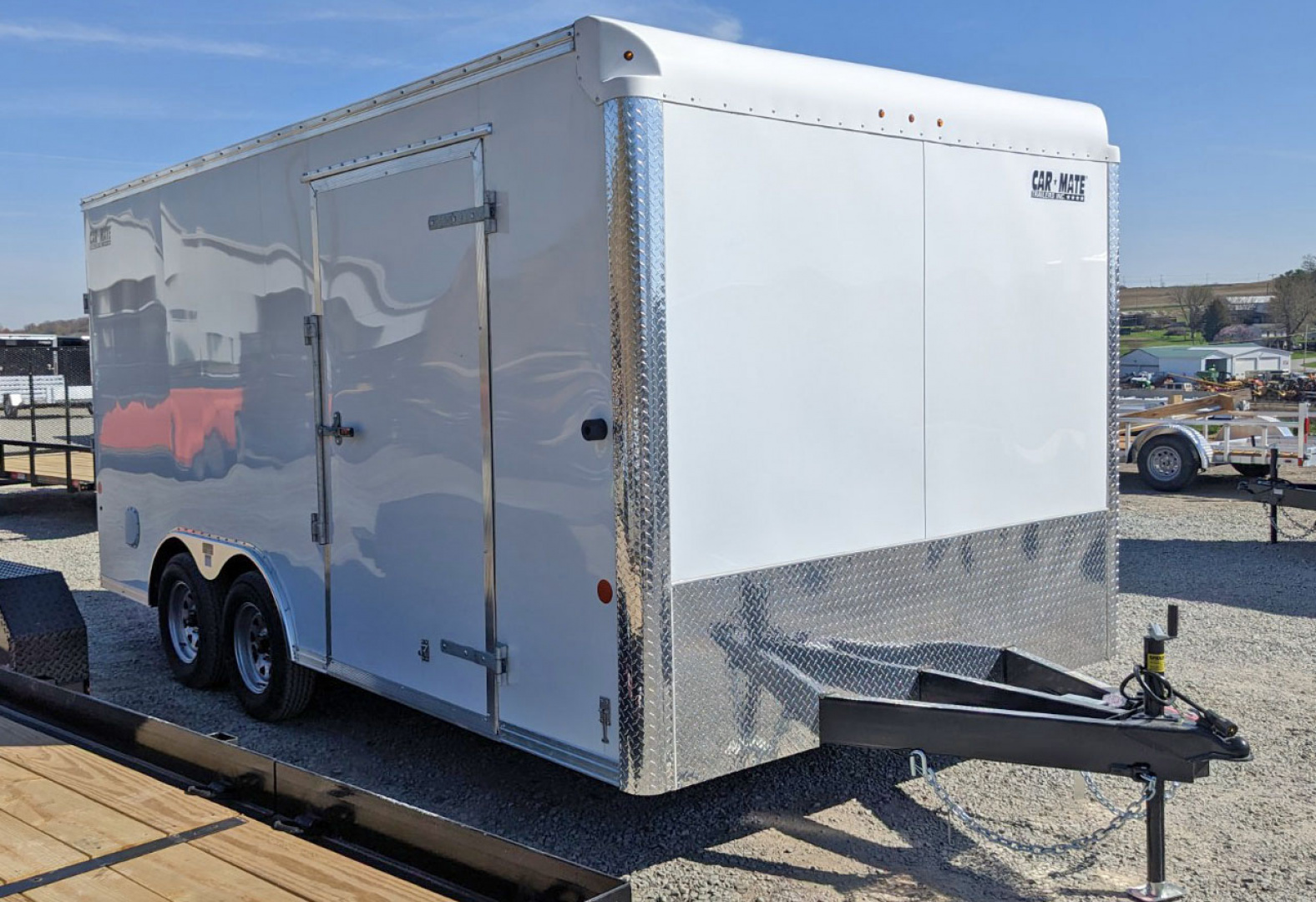 New 2026 Car Mate 8.5 x 18 HD Custom Cargo Trailer w/ Ramp Door - CM2576 for sale in Mount ...