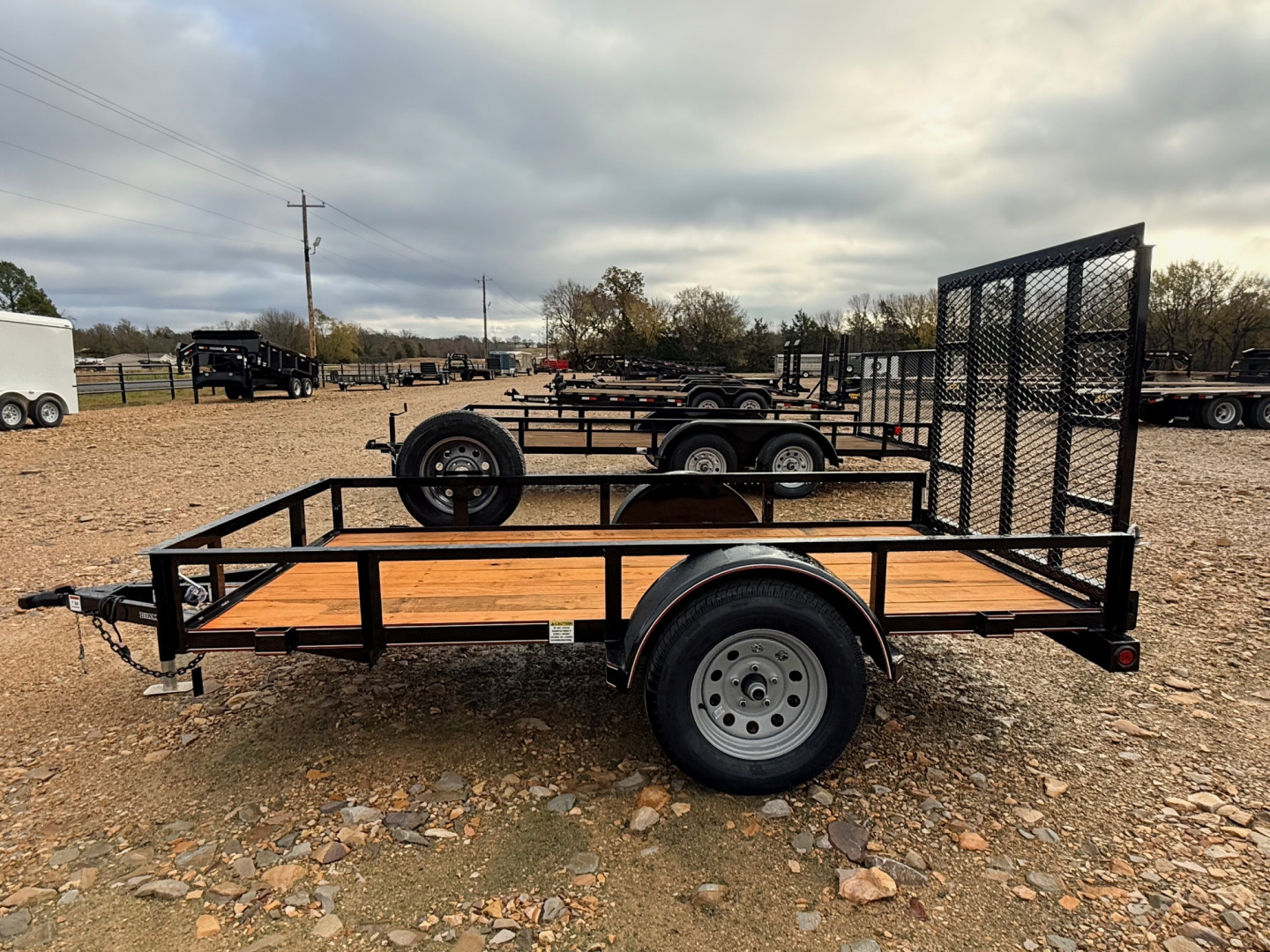 New 2026 Diamond T 510 Single Axle Utility Trailer, Rear Ramp Gate ...