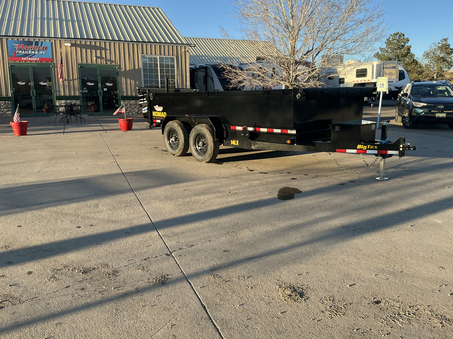 New 2026 Big Tex Trailers 14LX-14C2A-BK Dump Trailer for sale in Parker, CO