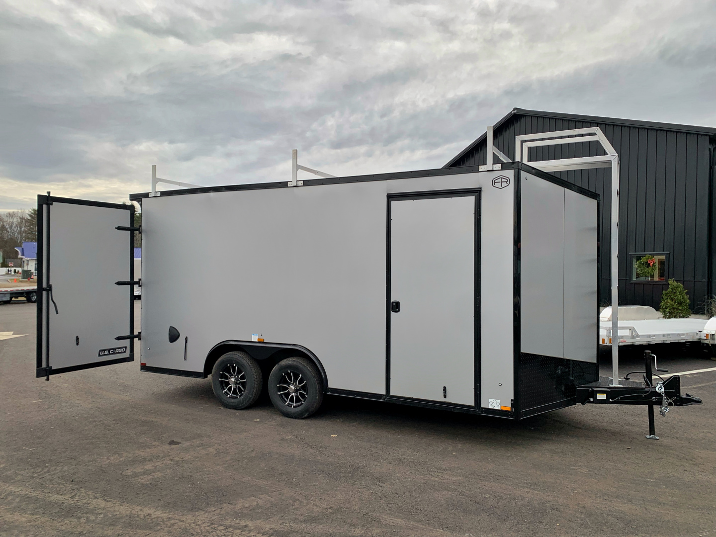 New 2026 US Cargo 8.5X16+ 2ft V-Nose / I-Beam Frame / Contractor ...