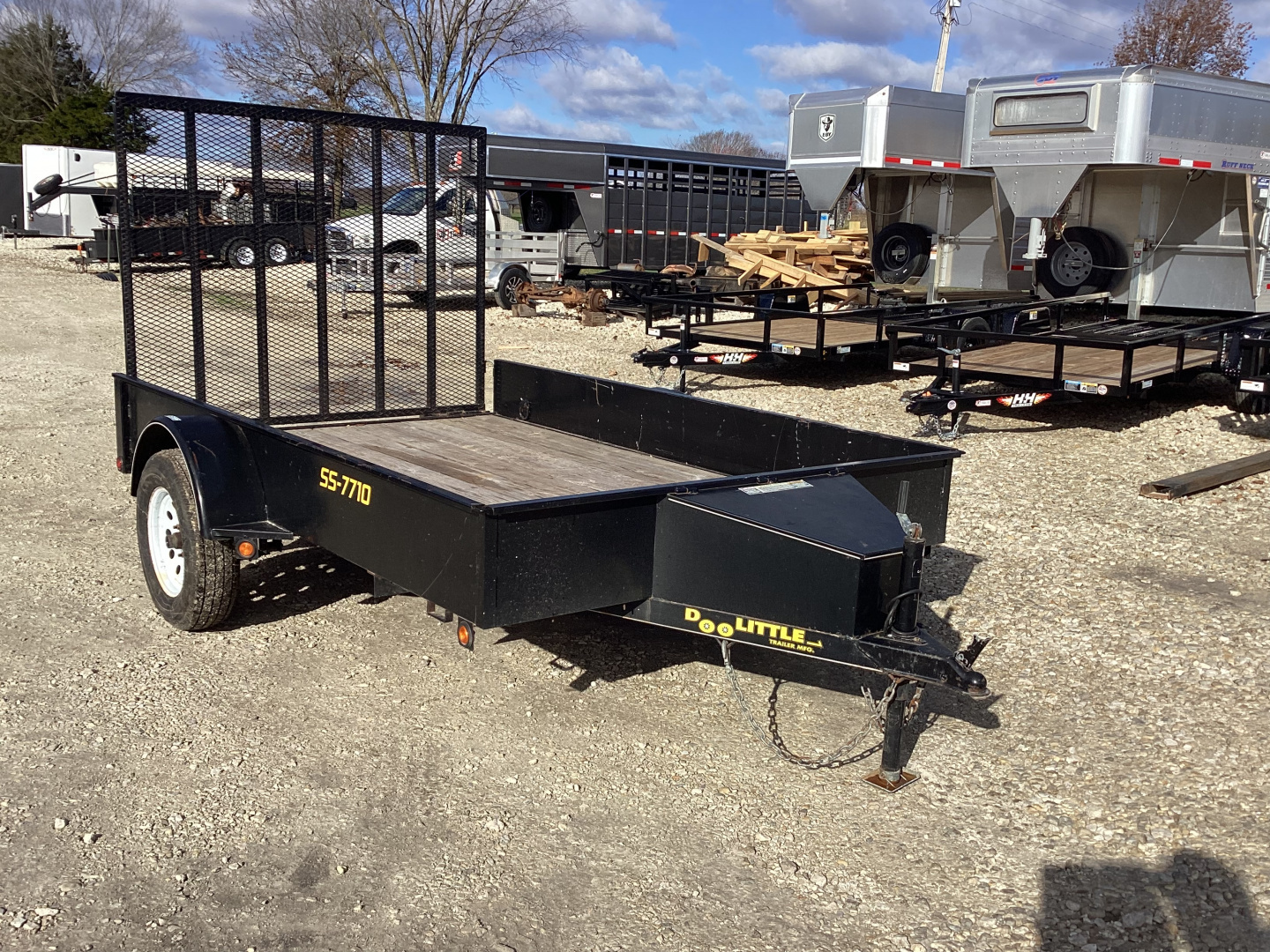 Used 2015 Doolittle Trailers 77x10 Solid Side Utility Trailer for sale ...