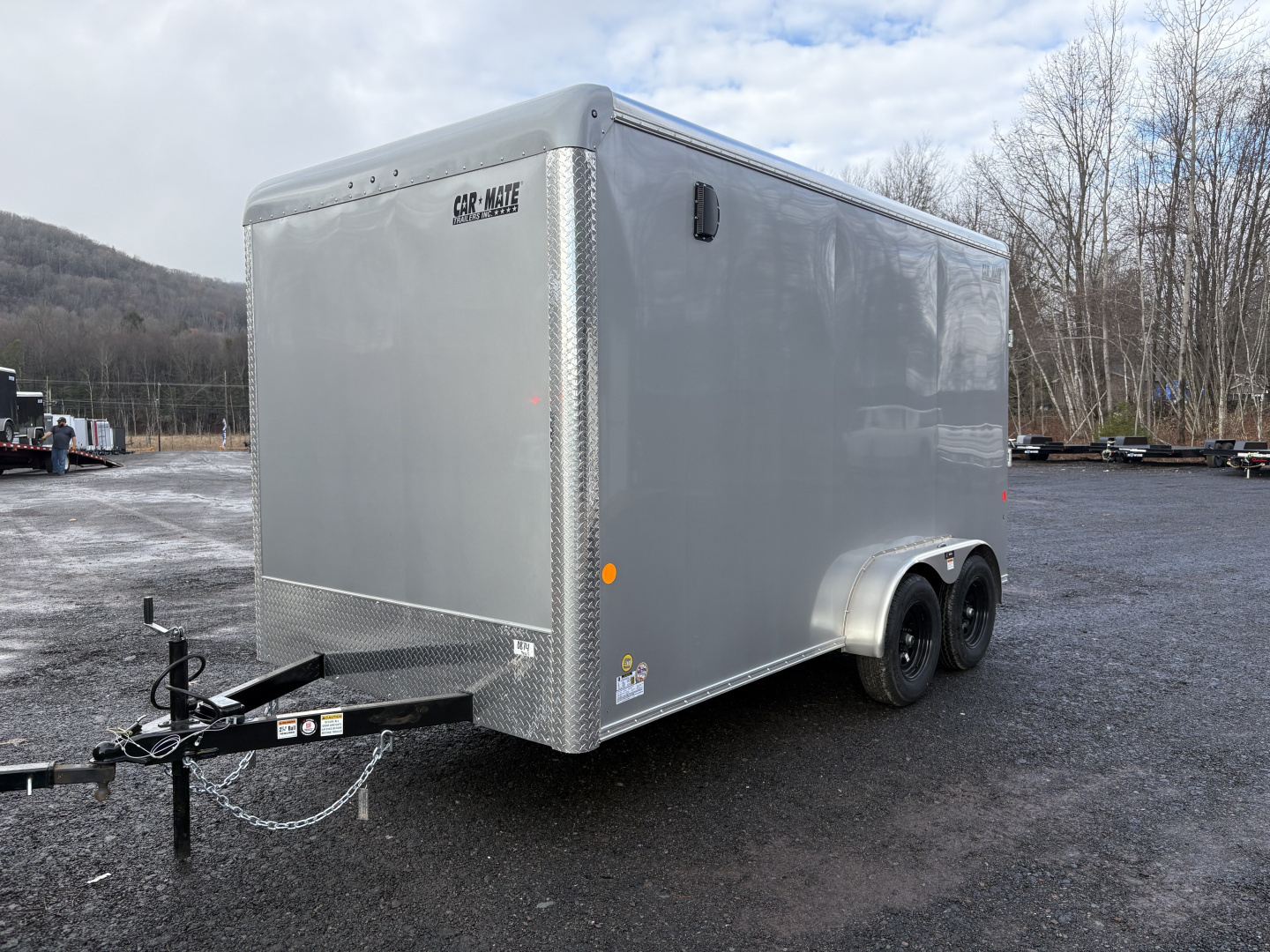New 2026 CAR MATE TRAILERS 7x14 7K 7' 16 OC Custom Cargo Cargo ...
