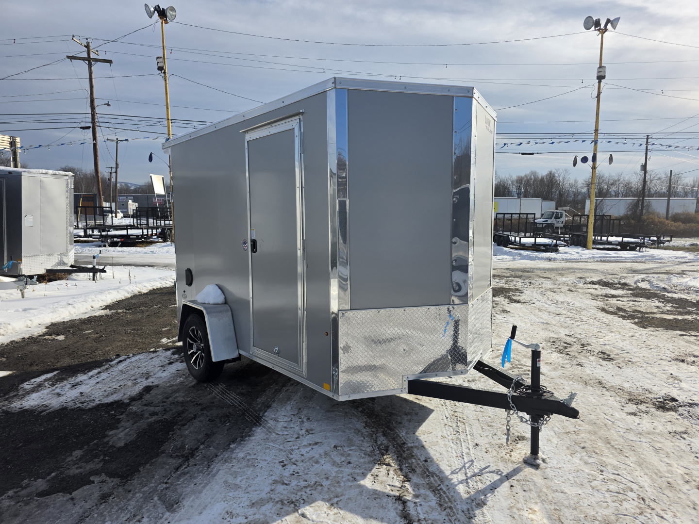 New 2026 Look Trailers 6X10 NEW DLX - SPOILER - RAMP Cargo / Enclosed ...